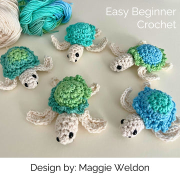 NEW Sea Turtles Crochet Pattern – Maggie's Crochet