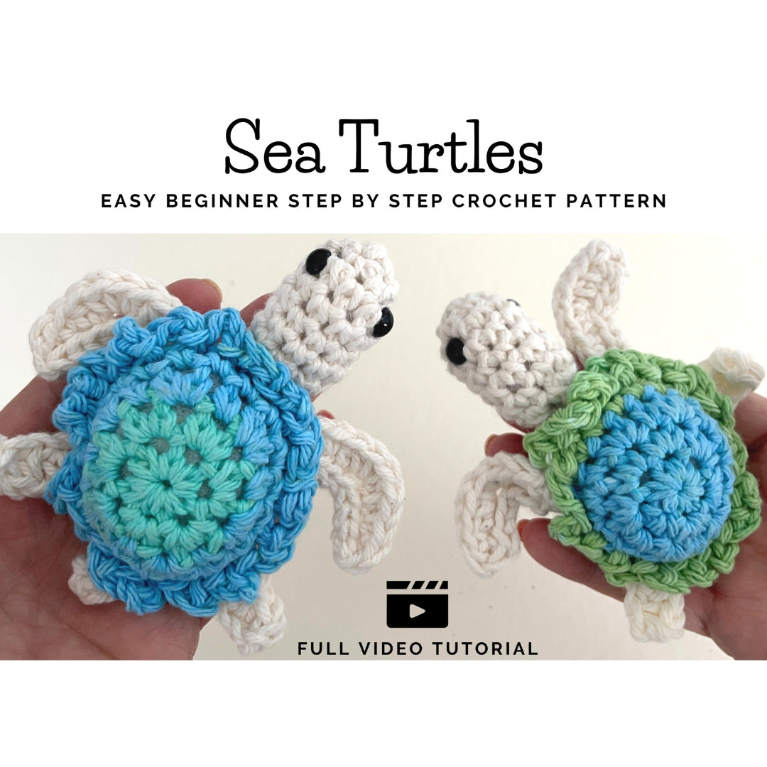 NEW Sea Turtles Crochet Pattern– Maggie's Crochet