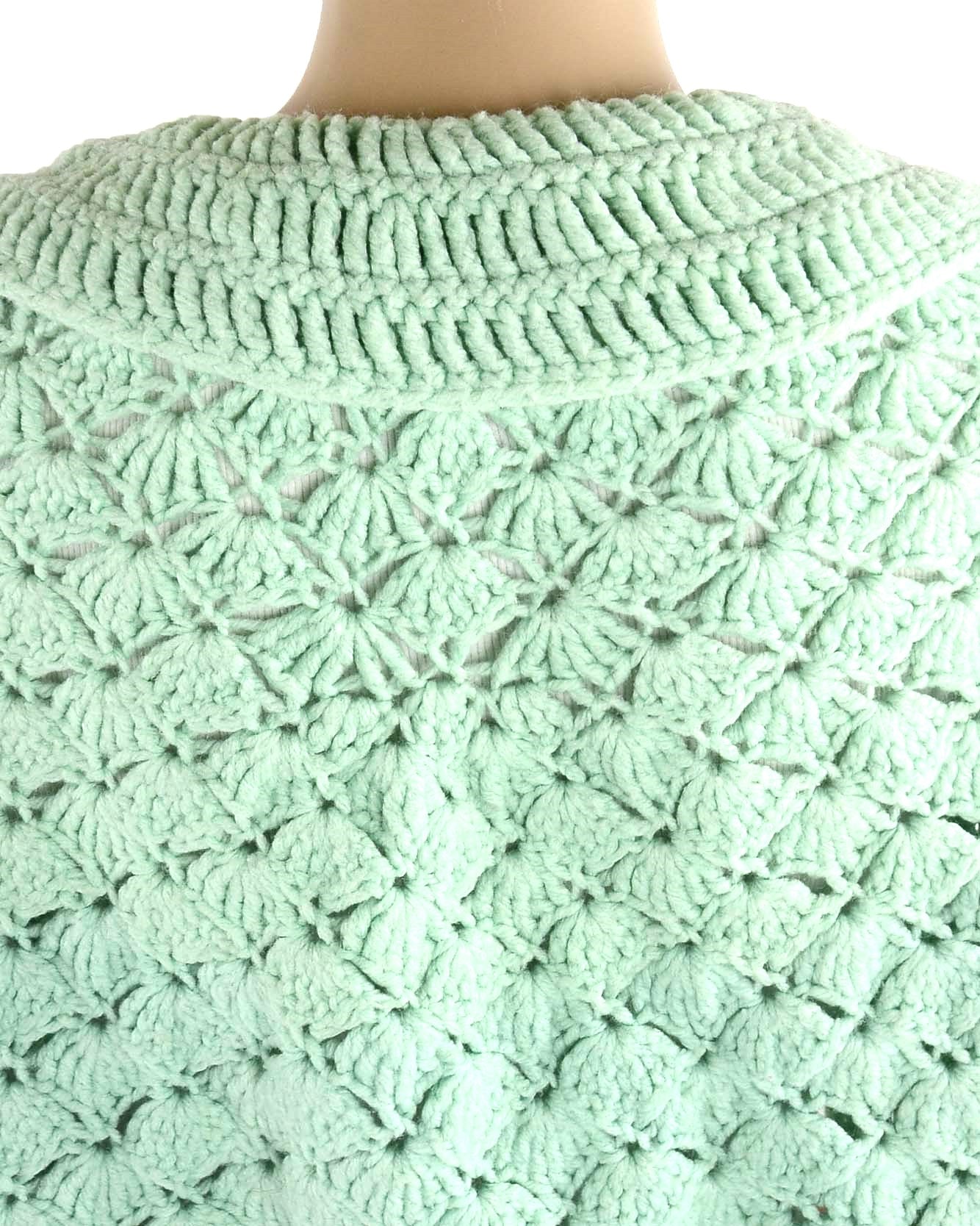 Vintage Shell Cape Crochet Pattern – Maggie's Crochet