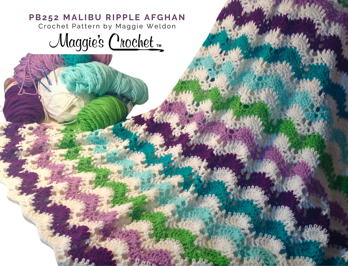 Maggie's Crochet Patterns Beginner Easy - Expert Stitches Baby Afghan