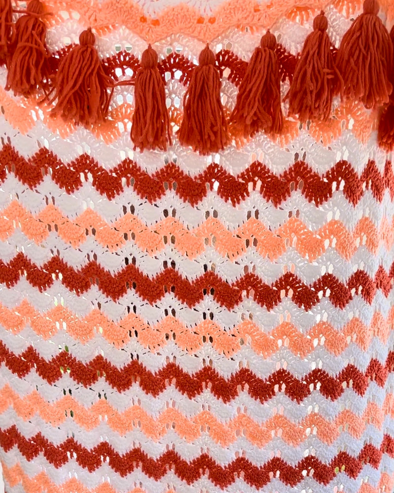 Malibu Ripple Afghan Crochet Pattern– Maggie's Crochet