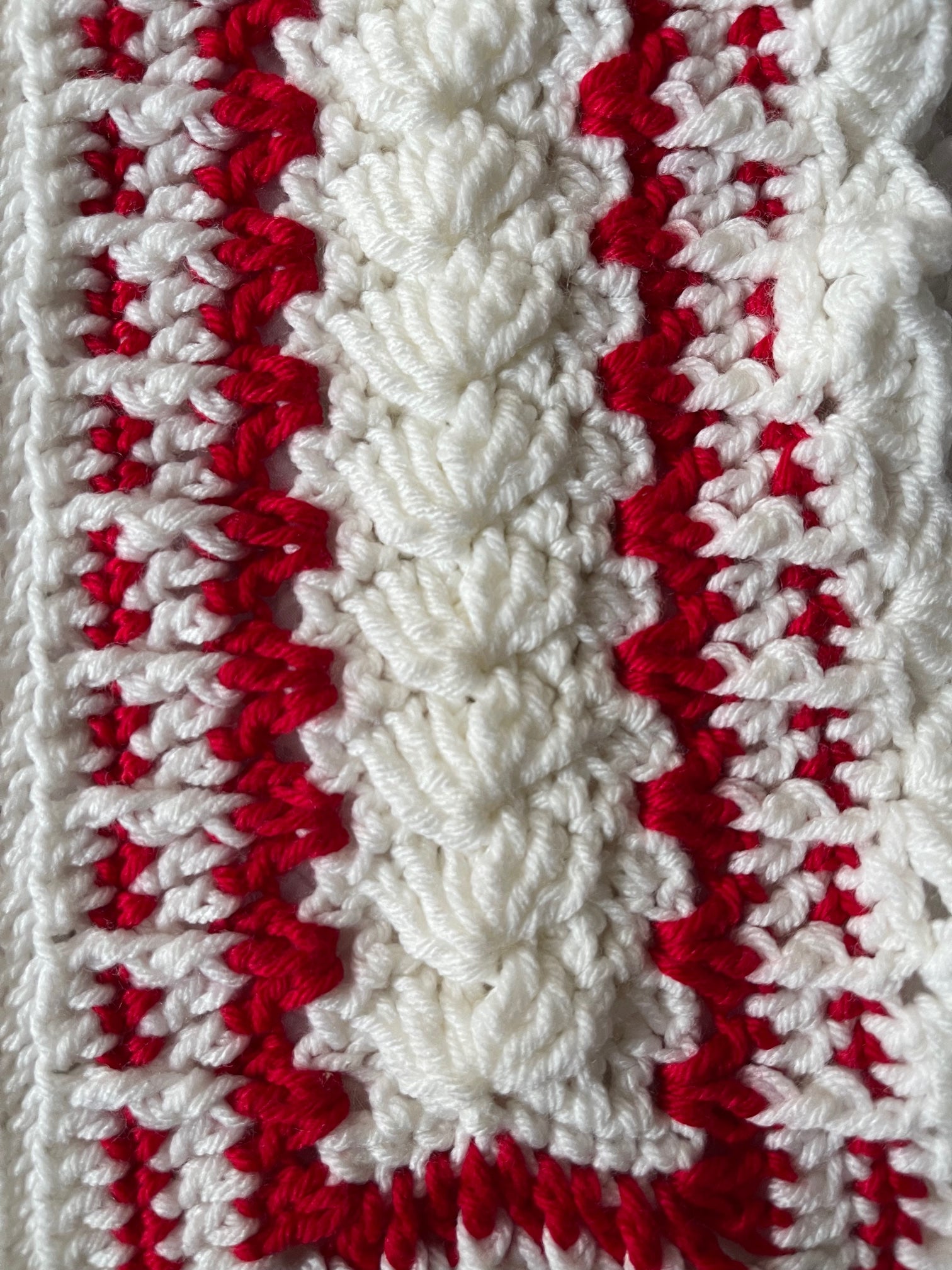 Candy Cane Panels Afghan Crochet Pattern– Maggie's Crochet