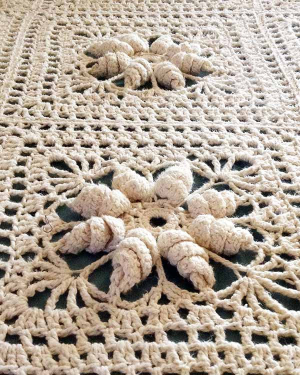 Curlicue Coverlet Crochet Pattern – Maggie's Crochet