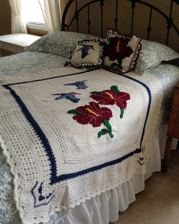 Floral Afghan Crochet Patterns – Maggie's Crochet