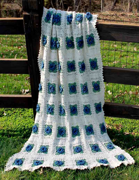 Floral Afghan Crochet Patterns – Maggie's Crochet