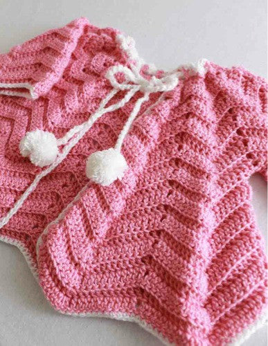 Ripple Layette Crochet Pattern– Maggie's Crochet
