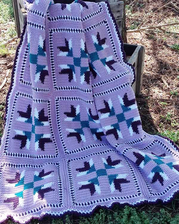 Katie's Favorite Quilt Afghan Pattern – Maggie's Crochet