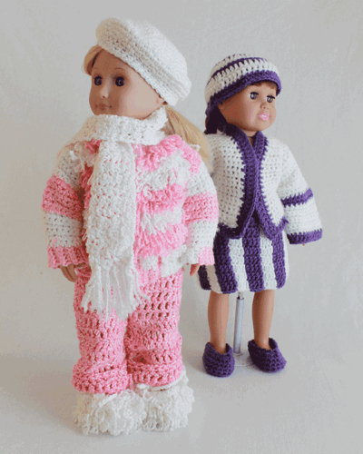 18" Dolls Rachel and Renee Crochet Pattern– Maggie's Crochet