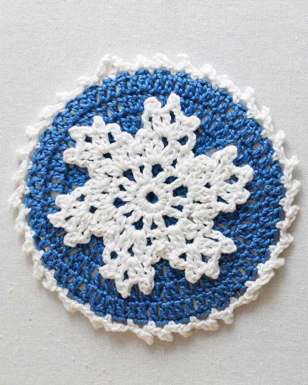 Four Seasons CD Coasters Crochet Pattern – Maggie's Crochet