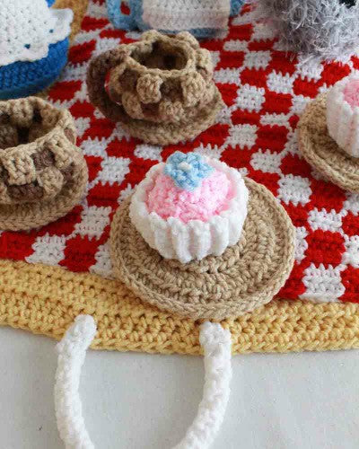 Red Riding Hood Tea Set Crochet Pattern– Maggie's Crochet