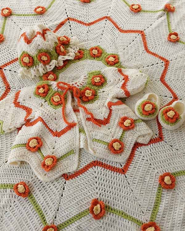 Baby Layette Crochet Patterns– Maggie's Crochet