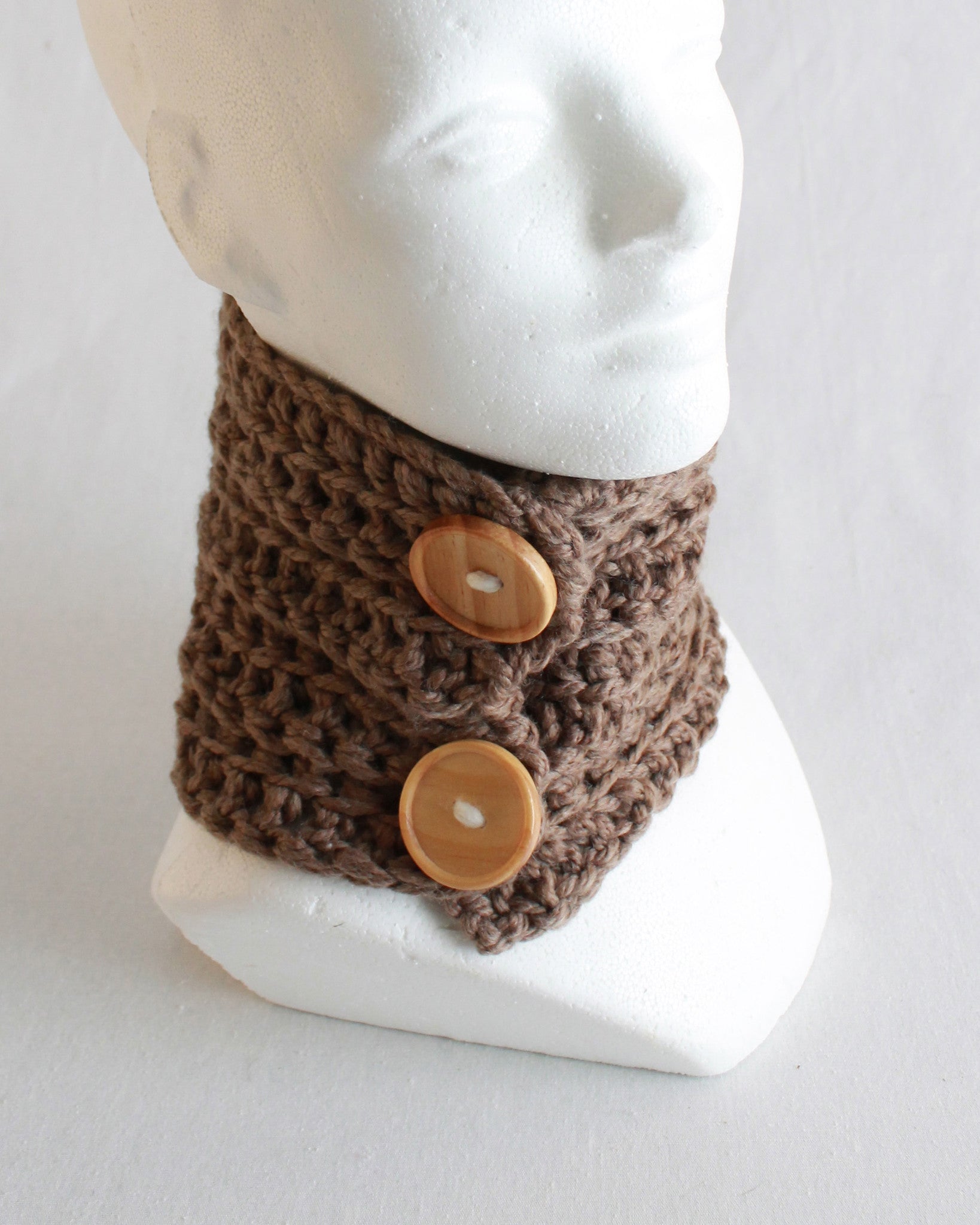 30-Minute Neck Warmers Crochet Pattern: Easy Beginner – Maggie's Crochet