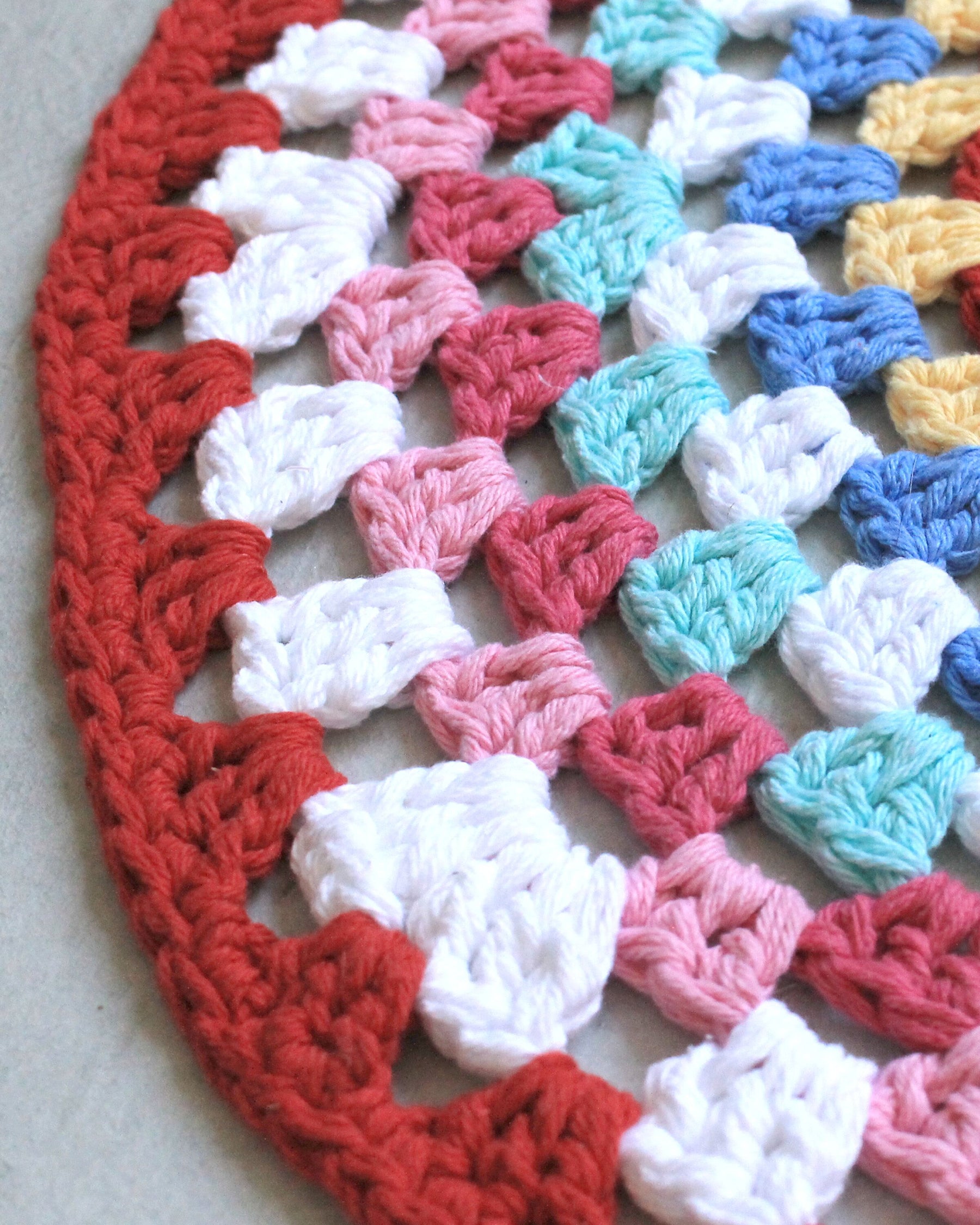 Easy Granny Rug Round Crochet Pattern for Beginners – Maggie's Crochet