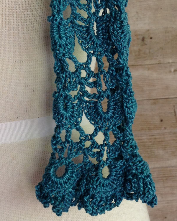 Shells & Lace Scarf Crochet Pattern– Maggie's Crochet